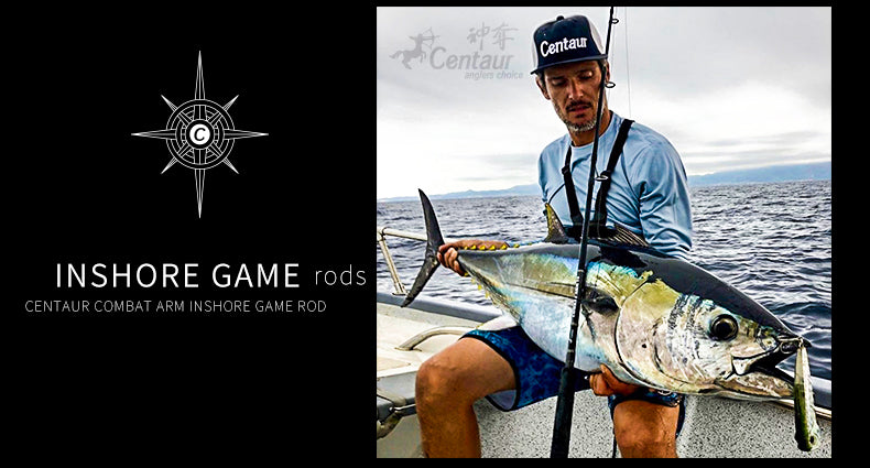 Centaur Combat Arm Inshore Game Popping Rod – Capitol Fishing Tackle Company
