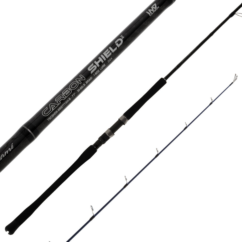 Tsunami Carbon Shield Big Bait Boat Conventional Rod – Capitol Fishing ...