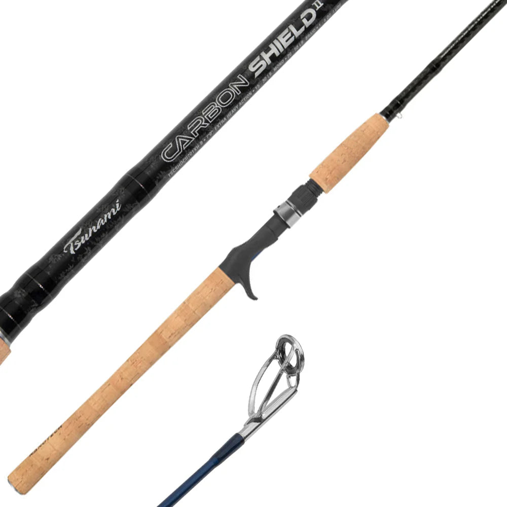 Tsunami Carbon Shield II Conventional Rod – Capitol Fishing Tackle Company