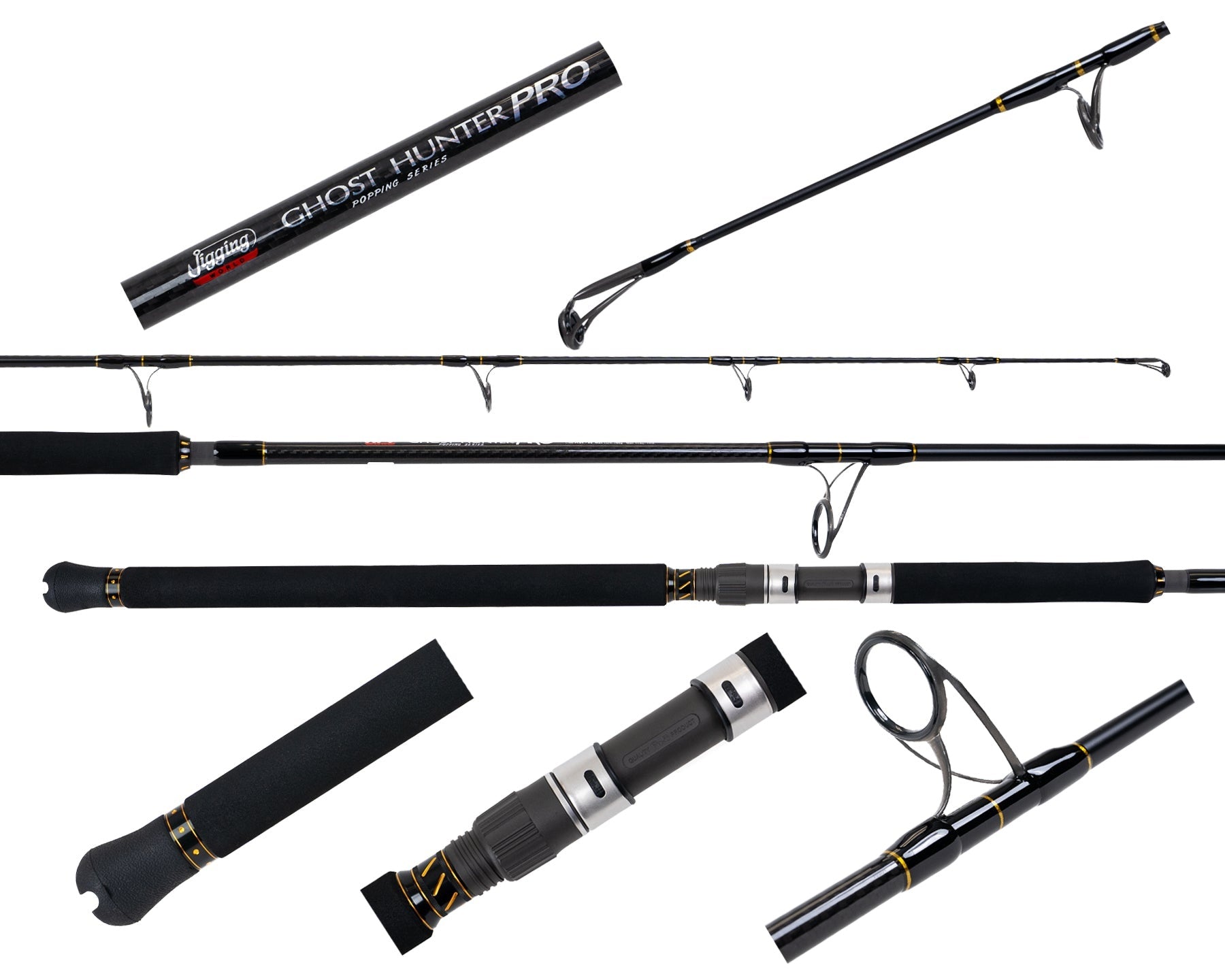 Jigging World Ghost Hunter Pro Popping Rod – Capitol Fishing Tackle Company